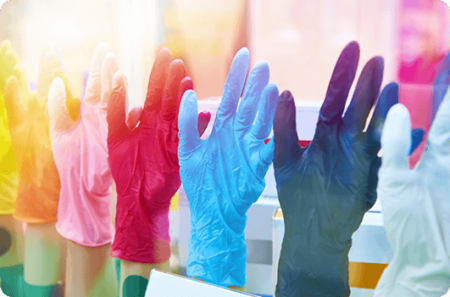 What Does Each Color of Nitrile Glove Mean – HandCare Gloves